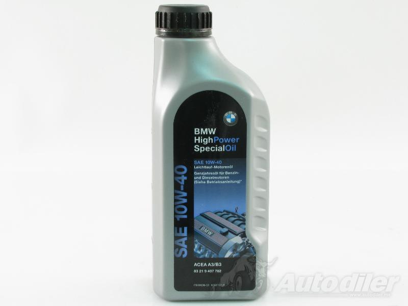 BMW High Power Special Oil SAE 10W-40 - From 8.92 € - Montenegro Bar ...