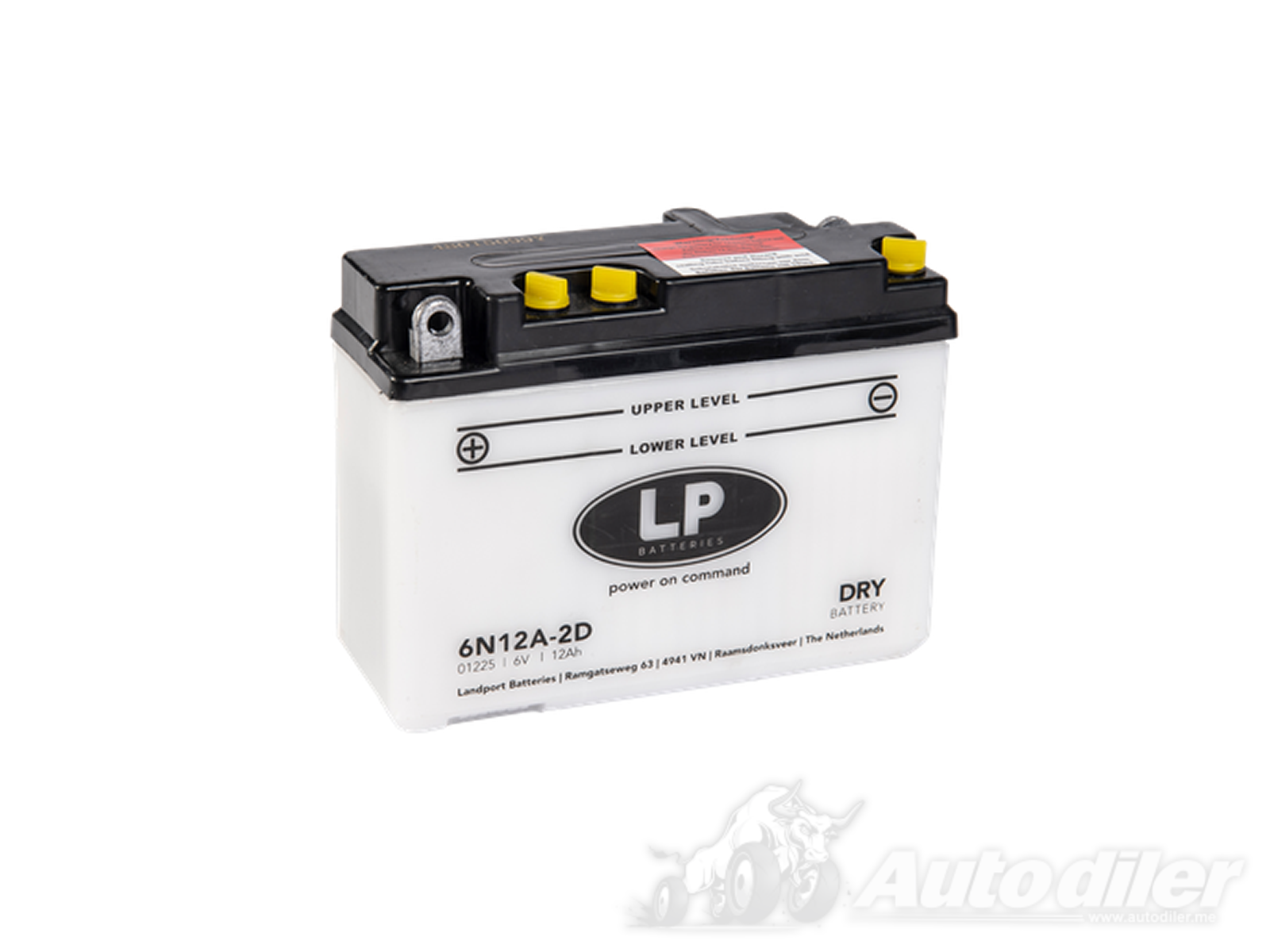 Battery Landport - 6N12A-2D 6V - 12 Ah - From 23.61 € - Montenegro Bar ...