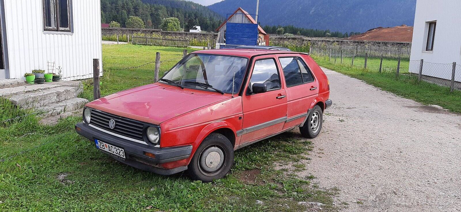 Volkswagen - Golf 2 - 19e - Cijena 850 € - Crna Gora Žabljak Njegovuđa ...