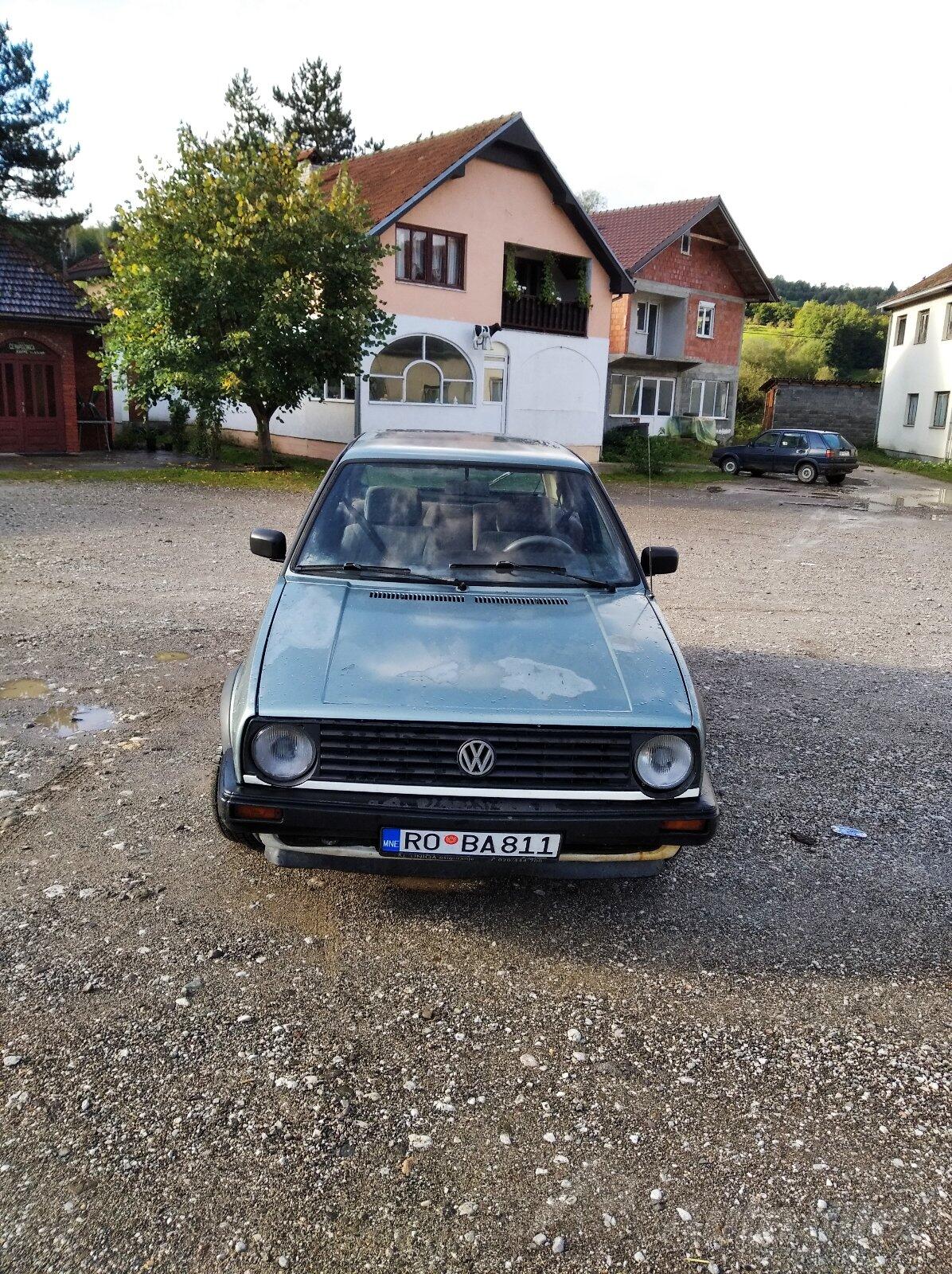 Volkswagen - Golf 2 - 1.6 - Cijena 1050 € - Crna Gora Bijelo Polje ...