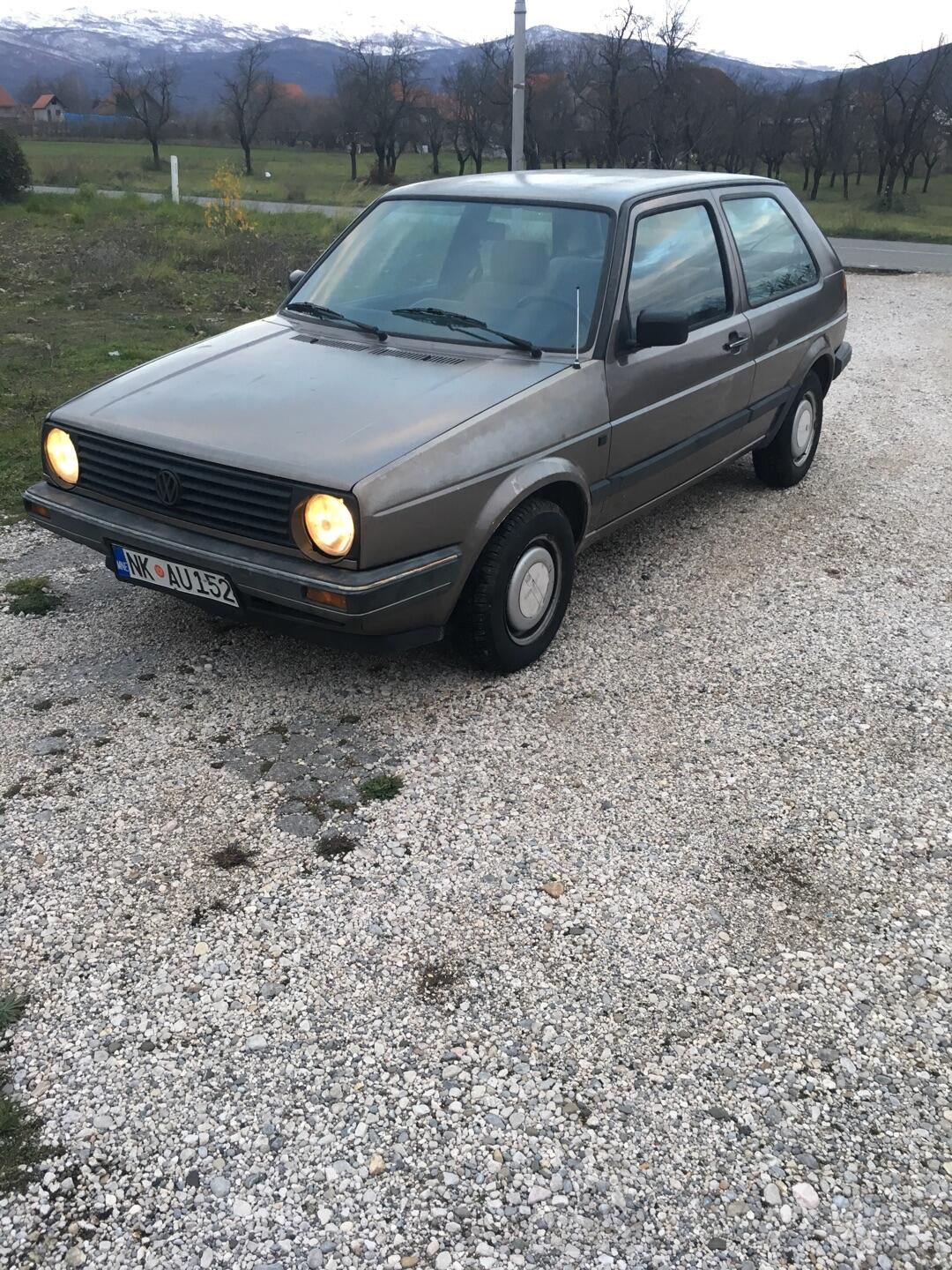 Volkswagen - Golf 2 - 1.3 - Cijena 650 € - Crna Gora Nikšić Gornje ...