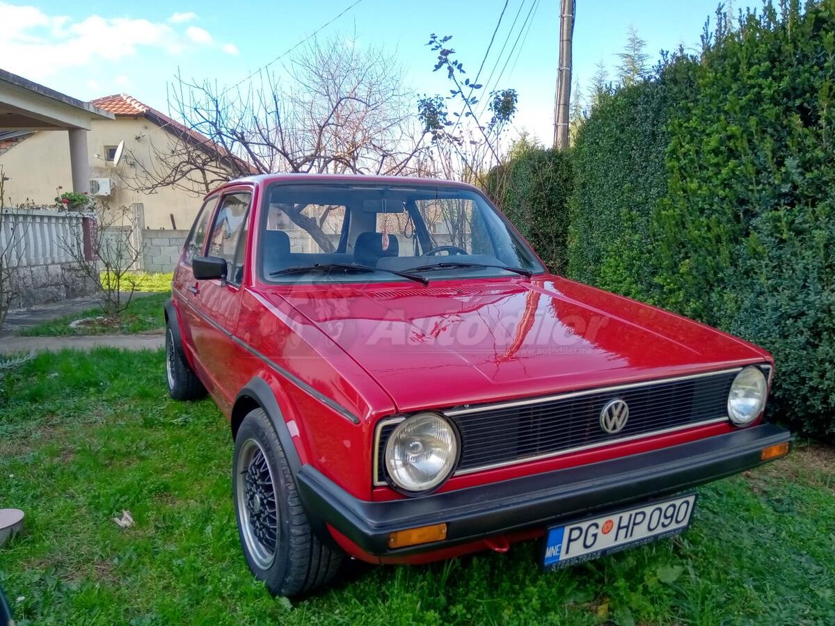 Volkswagen - Golf 1 - gl - Cijena 2600 € - Crna Gora Podgorica ...