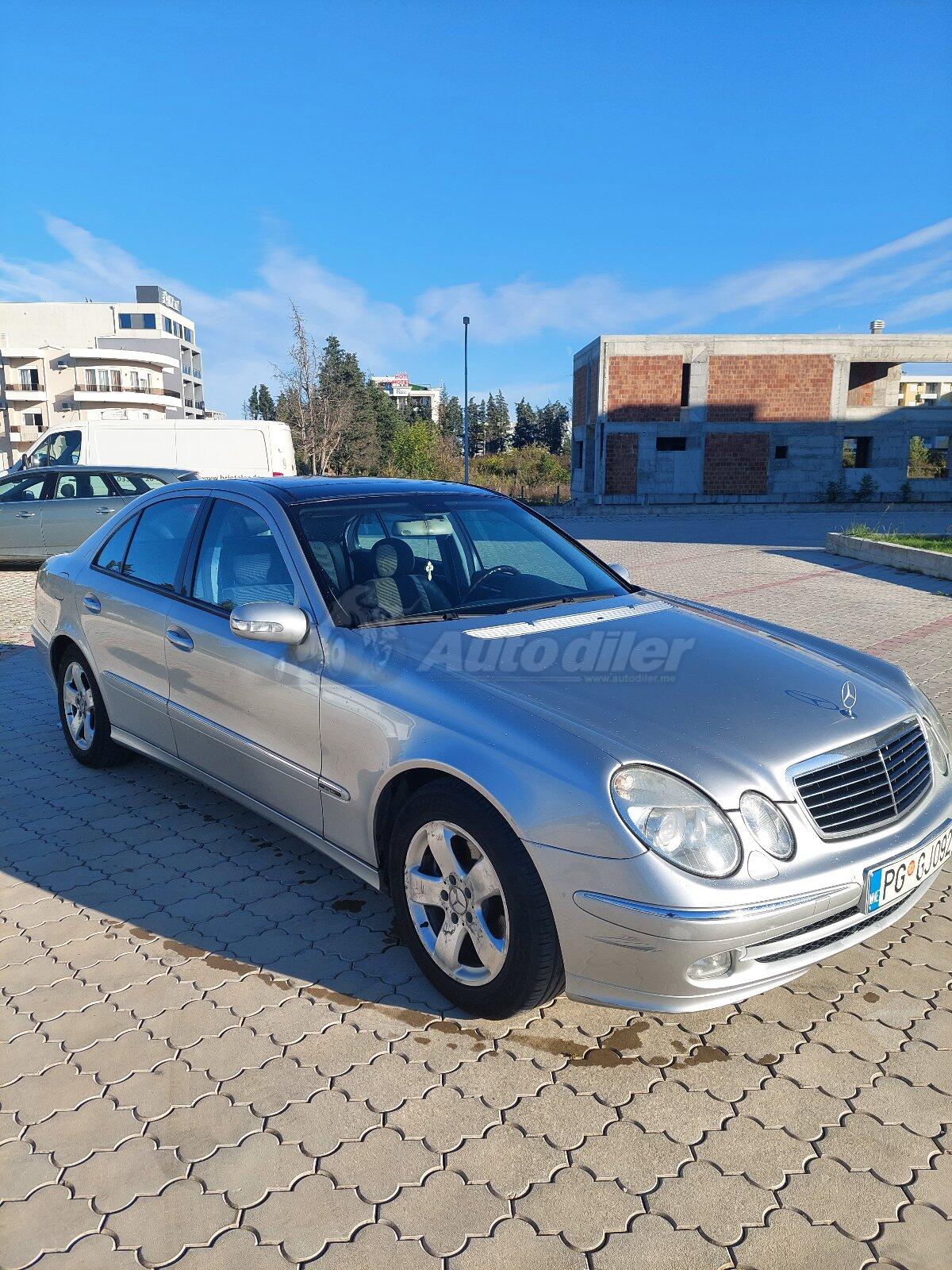Mercedes Benz - E 220 - 220cdi - Cijena 4200 € - Crna Gora Ulcinj ...