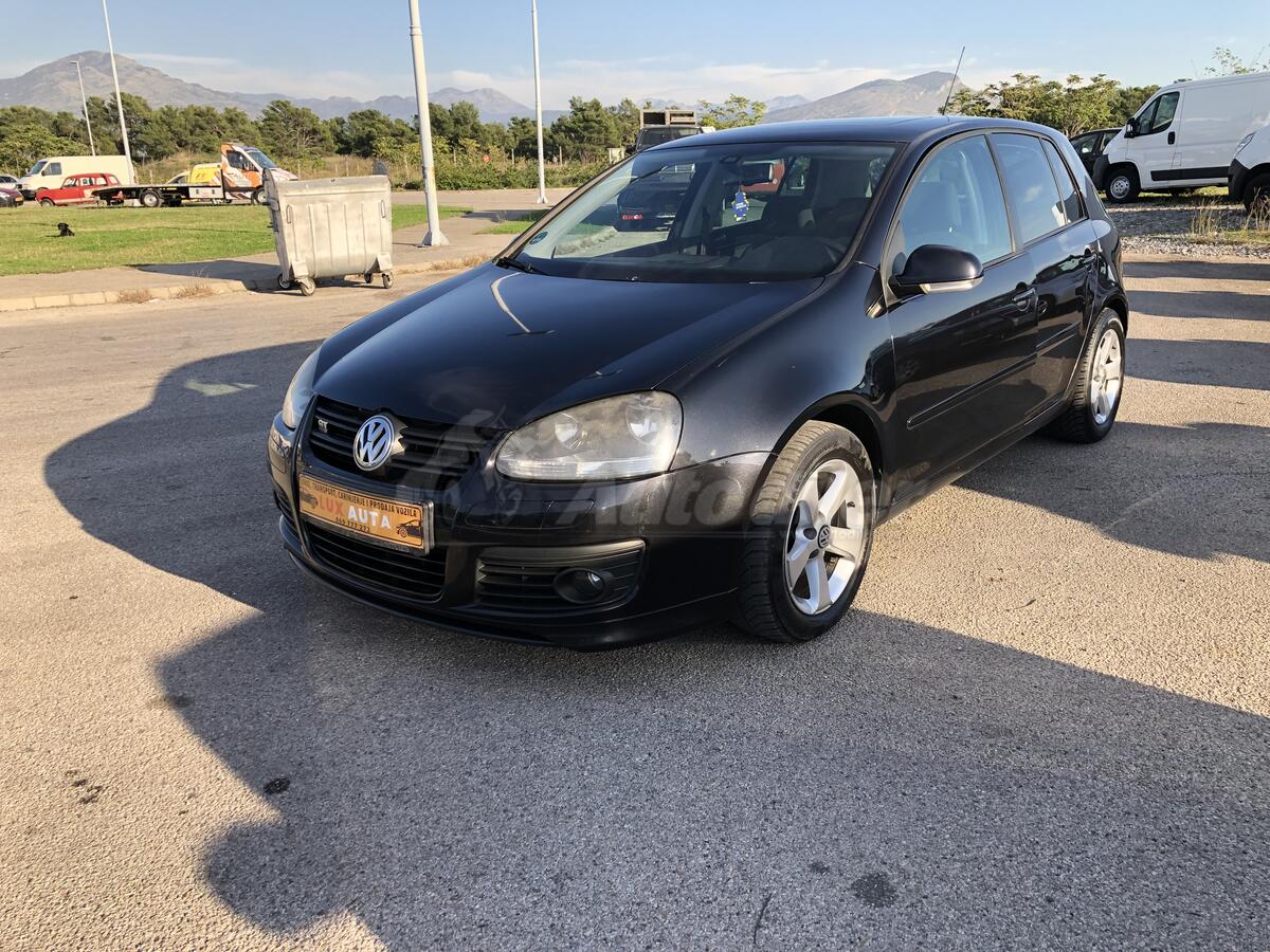 Volkswagen - Golf 5 - GT sport2.0 tdi 103 kw - Cijena 5599 € - Crna ...
