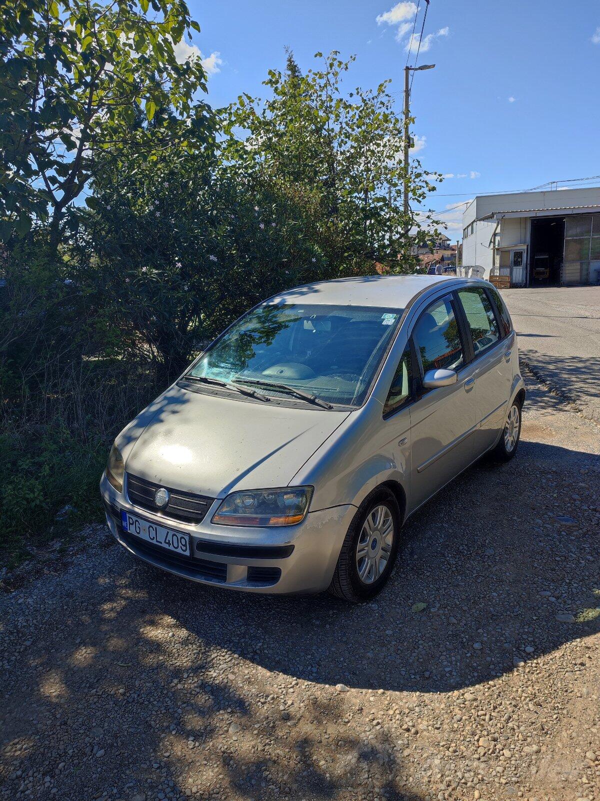 Fiat - Idea - 1.9 Mjet - Cijena 1500 € - Crna Gora Podgorica Podgorica (uži dio) Automobili ...