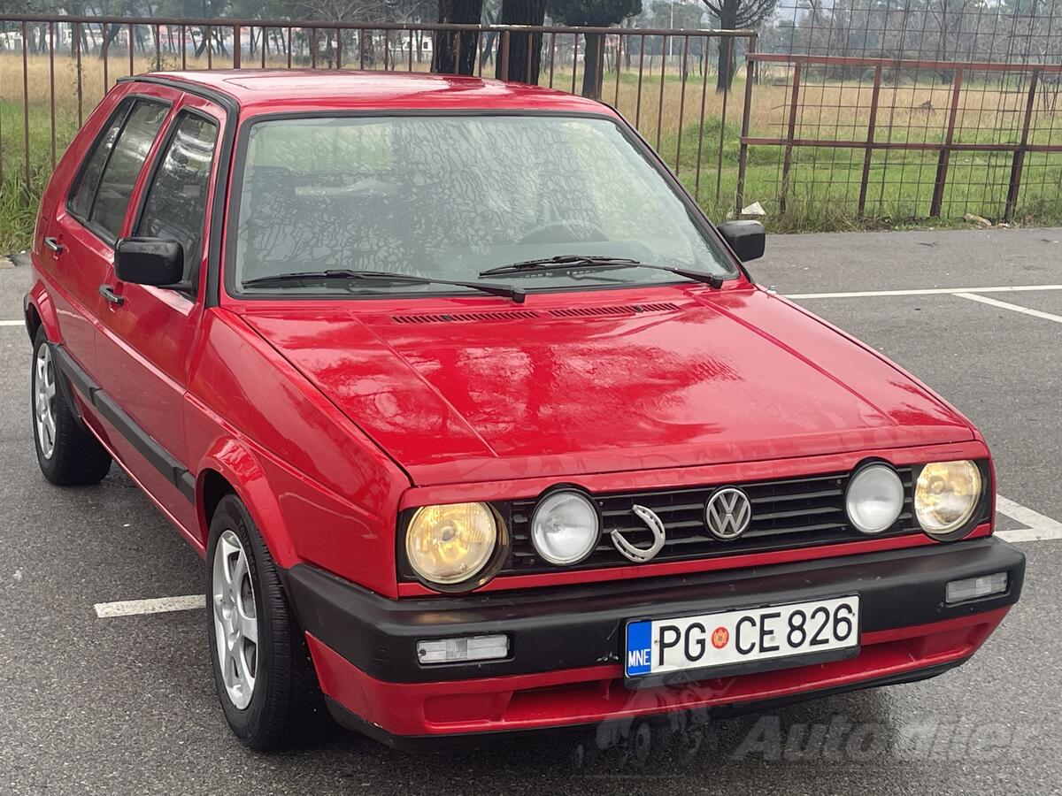Volkswagen - Golf 2 - 1.9 D - Cijena 1650 € - Crna Gora Podgorica ...