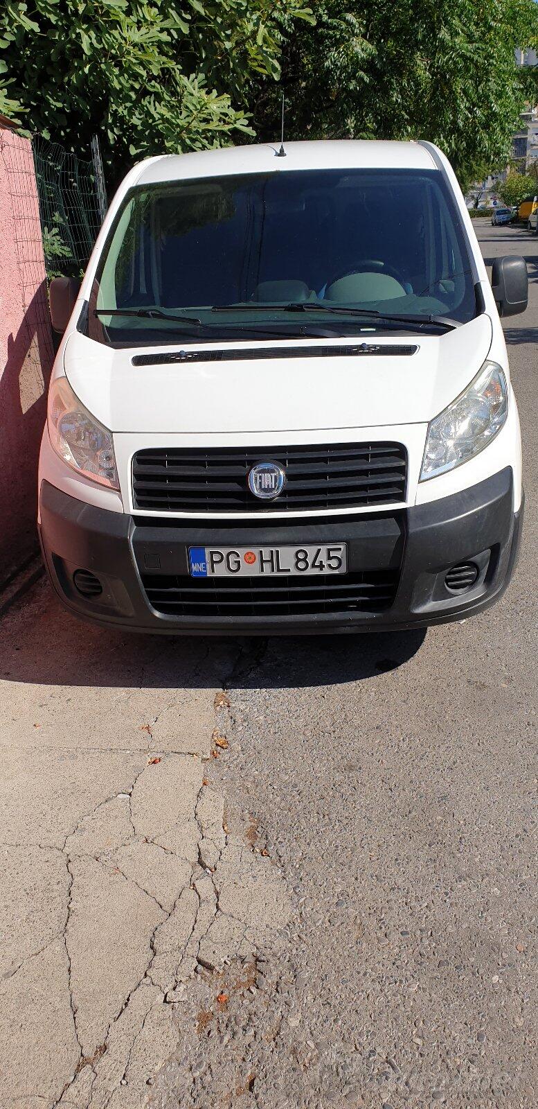 Fiat - Scudo - 2.0 jtd - Cijena 5000 € - Crna Gora Podgorica Podgorica (uži dio) Automobili ...