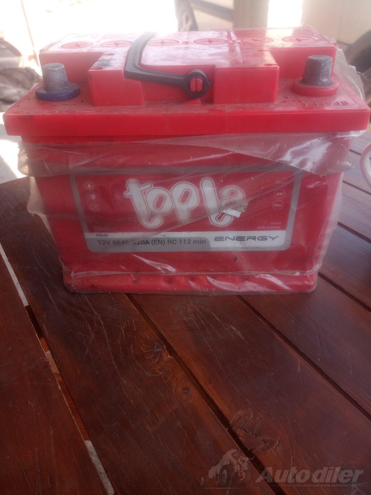 Akumulator Topla - akumulator 12V - 66 Ah - Cijena 35 € - Crna Gora ...