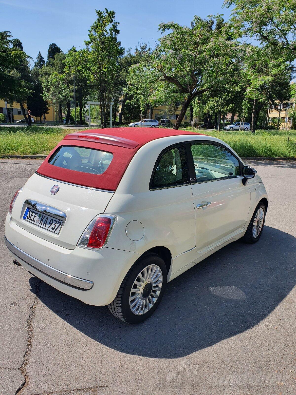 Fiat - 500C - 1.2 benzin - Cijena 7000 € - Crna Gora Podgorica Podgorica (uži dio) Automobili ...