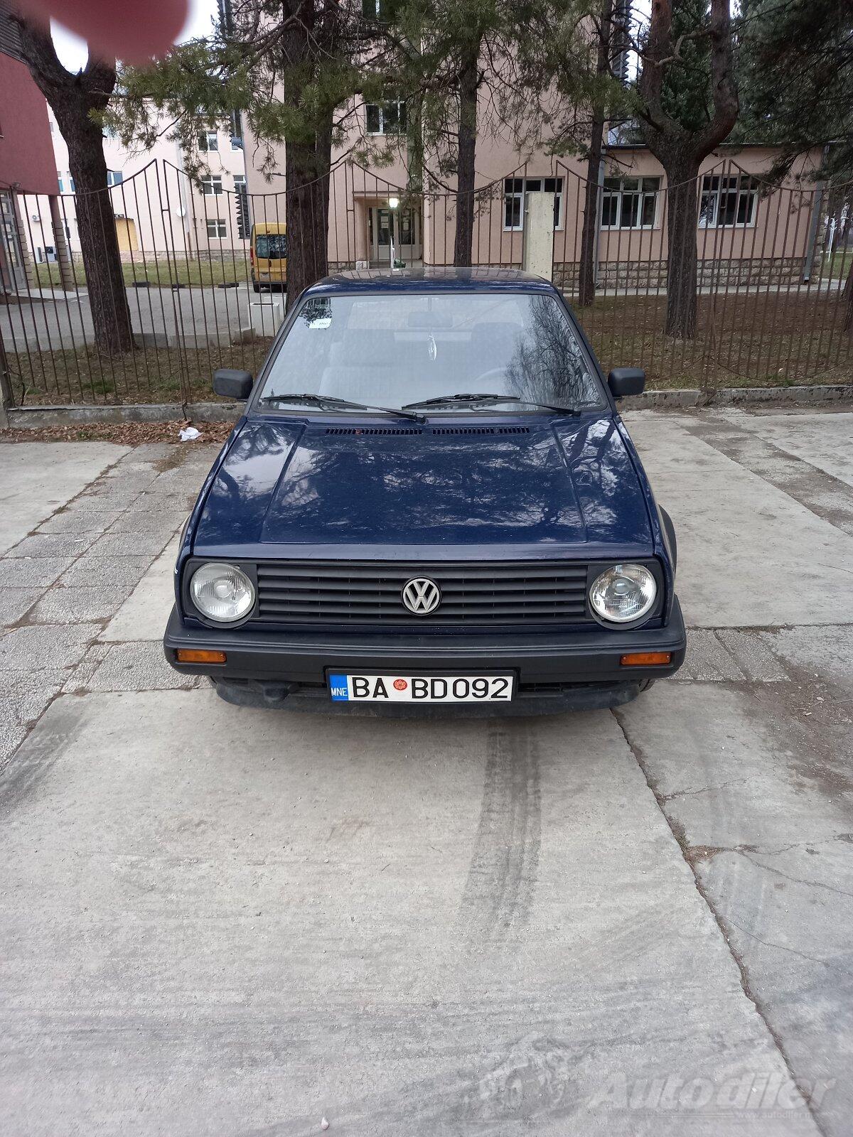 Volkswagen - Golf 2 - 1.6 TD - Cijena 1000 € - Crna Gora Berane Beran ...