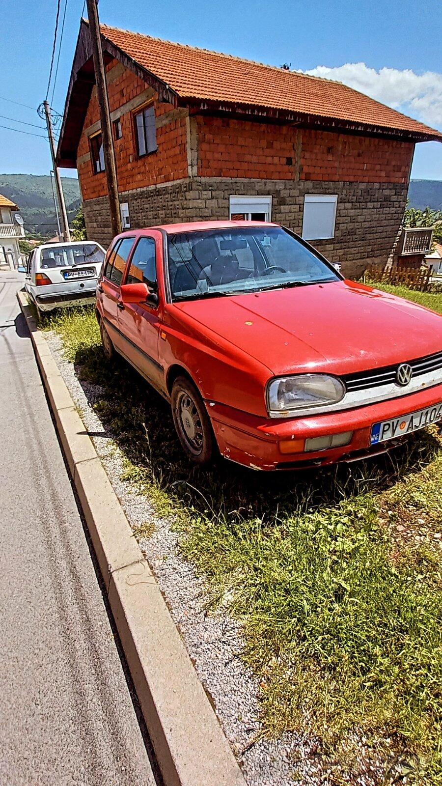Volkswagen - Golf 3 - 1.9 TD - Cijena 600 € - Crna Gora Pljevlja ...