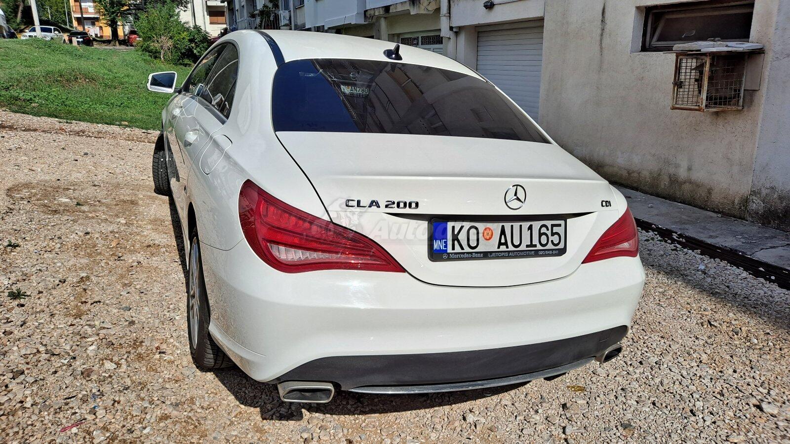 Mercedes Benz - CLA 200 - Cijena 21500 € - Crna Gora Tivat Donja Lastva Automobili | AutoDiler