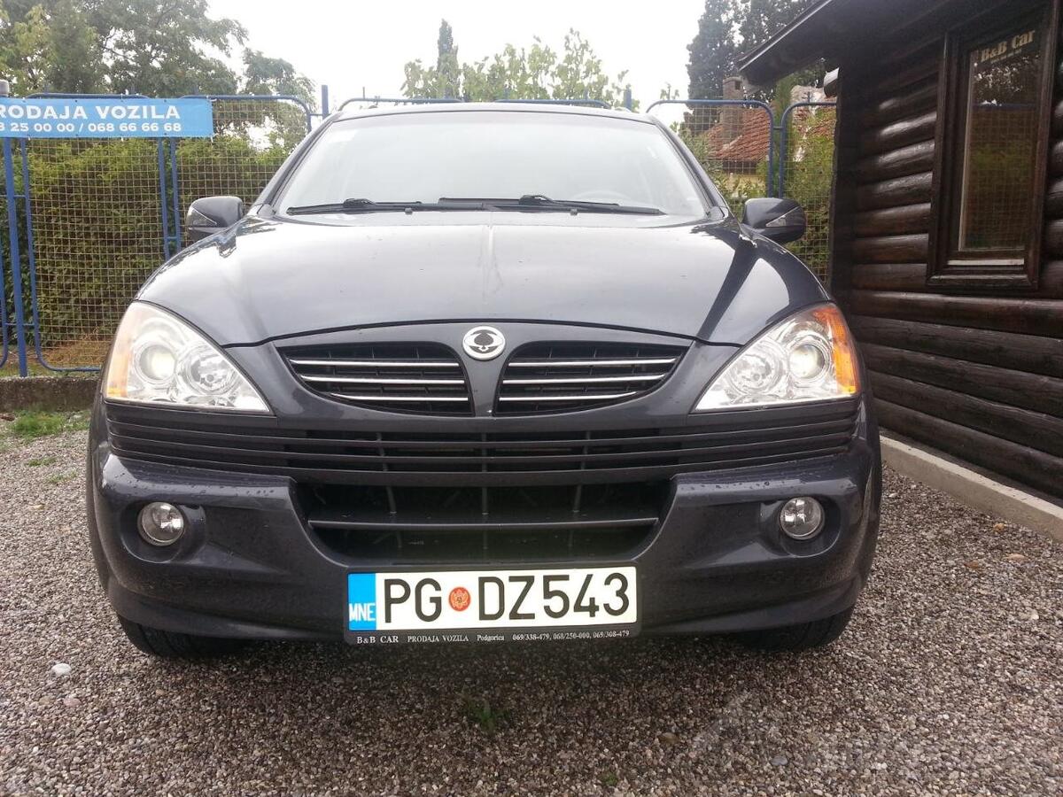 KGM - Kyron - 2.0 XDTI 4X4 - Cijena 5500 € - Crna Gora Podgorica ...
