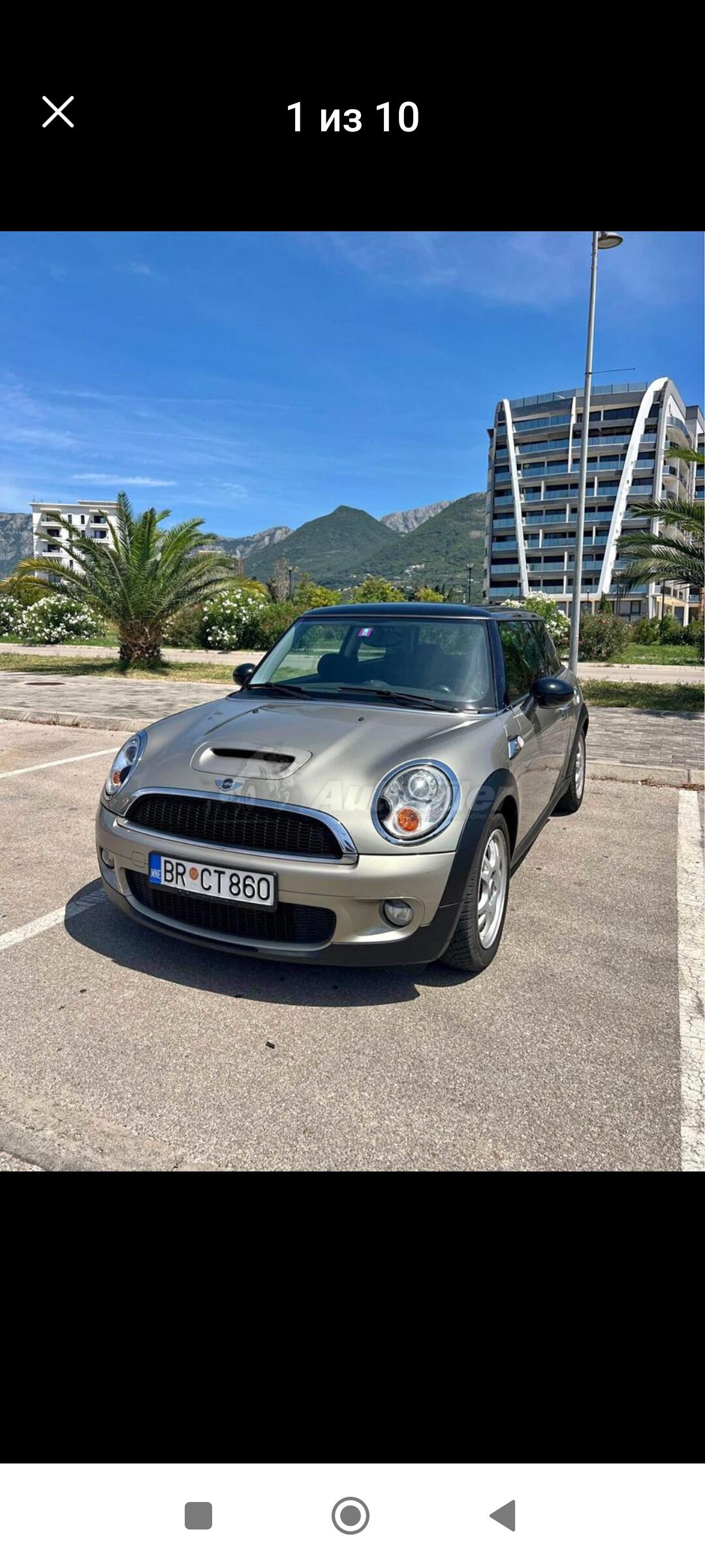 Mini - Cooper S - 1,6 i sport - Cijena 6200 € - Crna Gora Bar Bar (uži ...