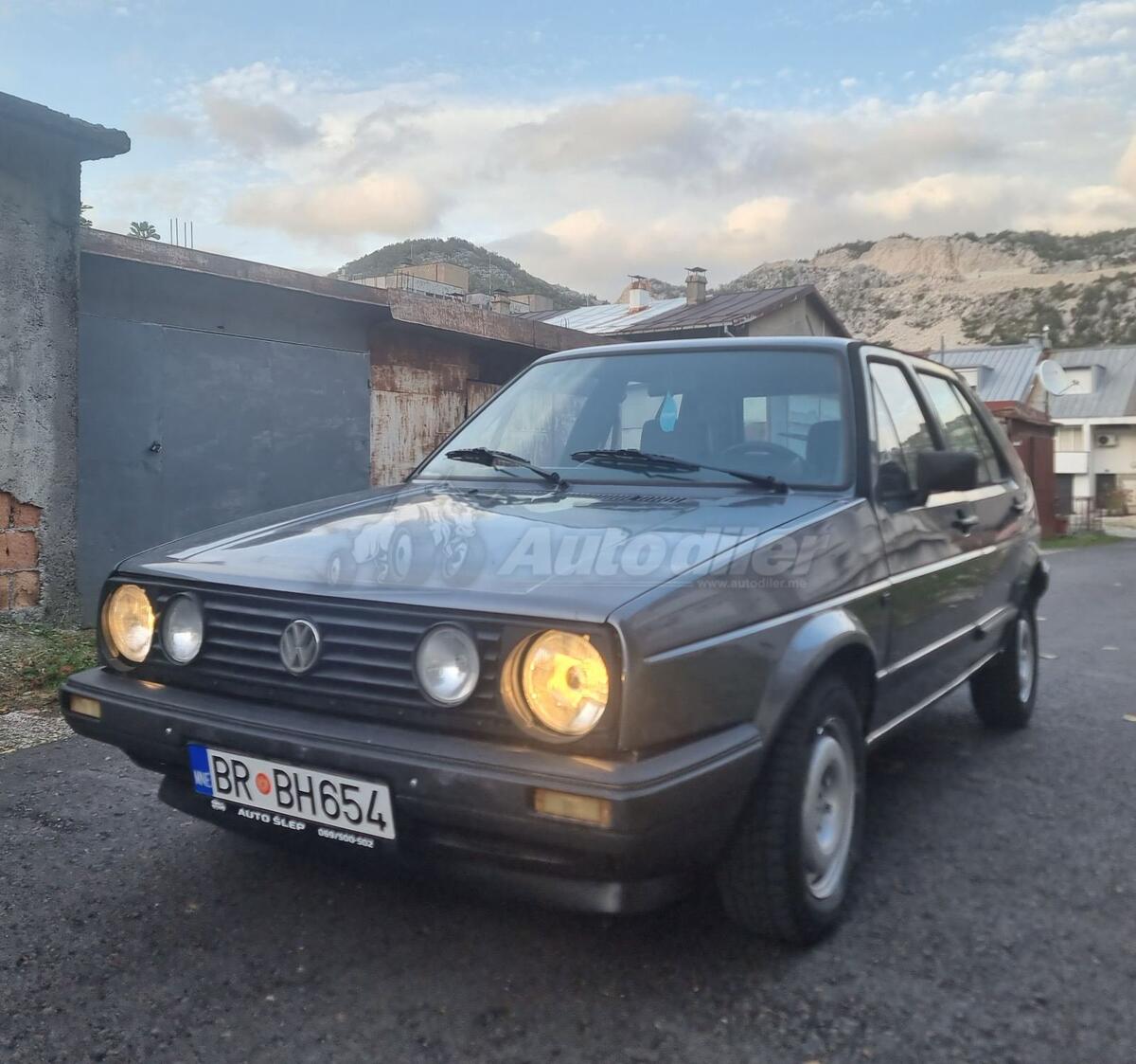 Volkswagen - Golf 2 - 1.6 - Cijena 1800 € - Crna Gora Cetinje Cetinje ...
