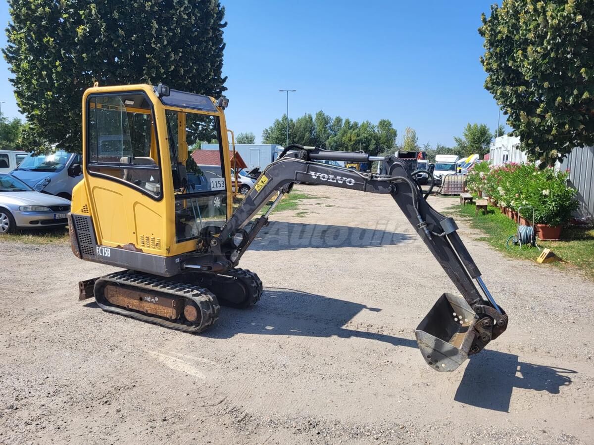 Volvo - EC 15 B - Mini bager guseničar - Cijena 13500 € - Crna Gora ...
