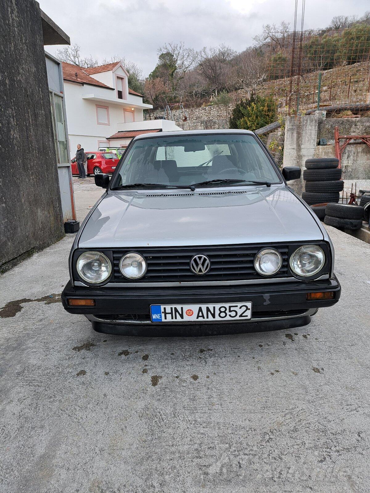 Volkswagen - Golf 2 - 1.8 - Cijena 1499 € - Crna Gora Herceg Novi ...