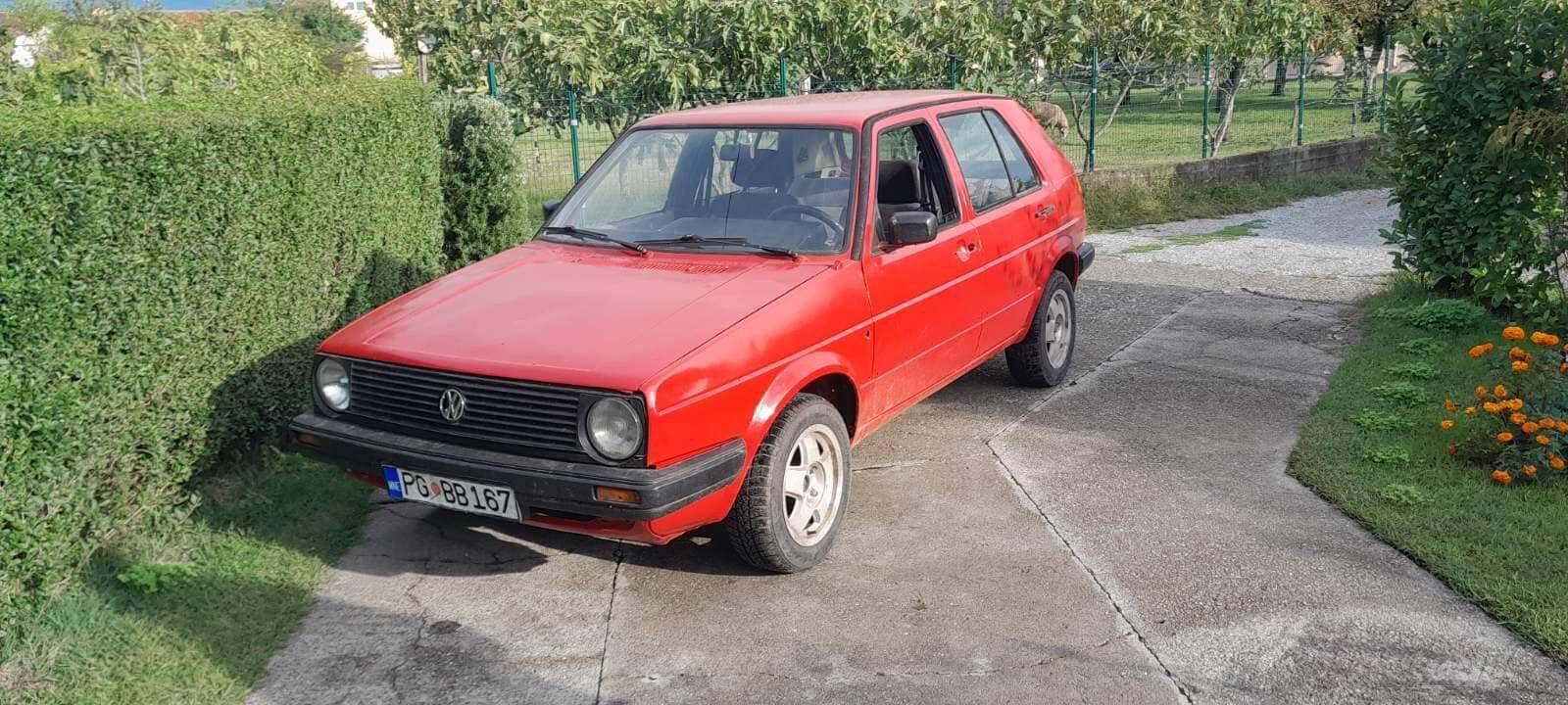 Volkswagen - Golf 2 - 1.3 benzin-plin - Cijena 550 € - Crna Gora Bijelo ...