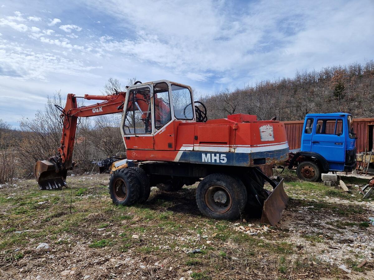 O&K - O&K mh5 - Cijena 10000 € - Crna Gora Nikšić Nikšić (uži dio) Radne mašine | AutoDiler