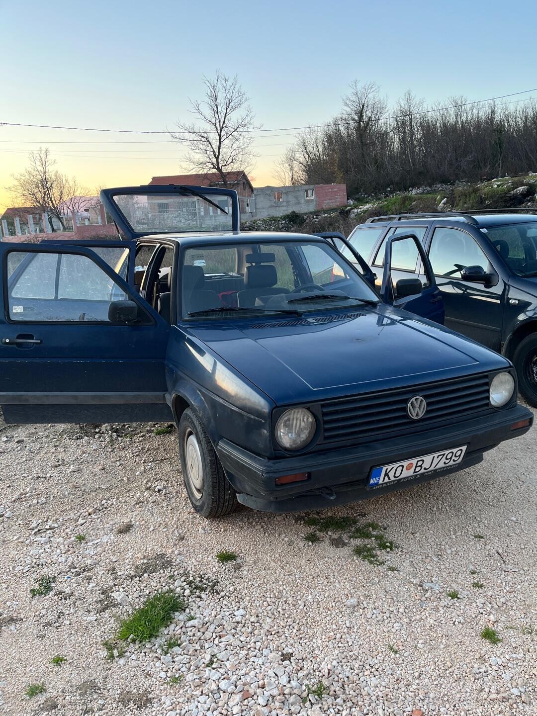 Volkswagen - Golf 2 - 1800 - Cijena 1500 € - Crna Gora Kotor Radanovići ...