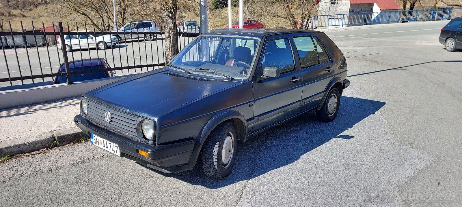Volkswagen - Golf 2 - 1.6 td - Cijena 1300 € - Crna Gora Šavnik Dobra ...