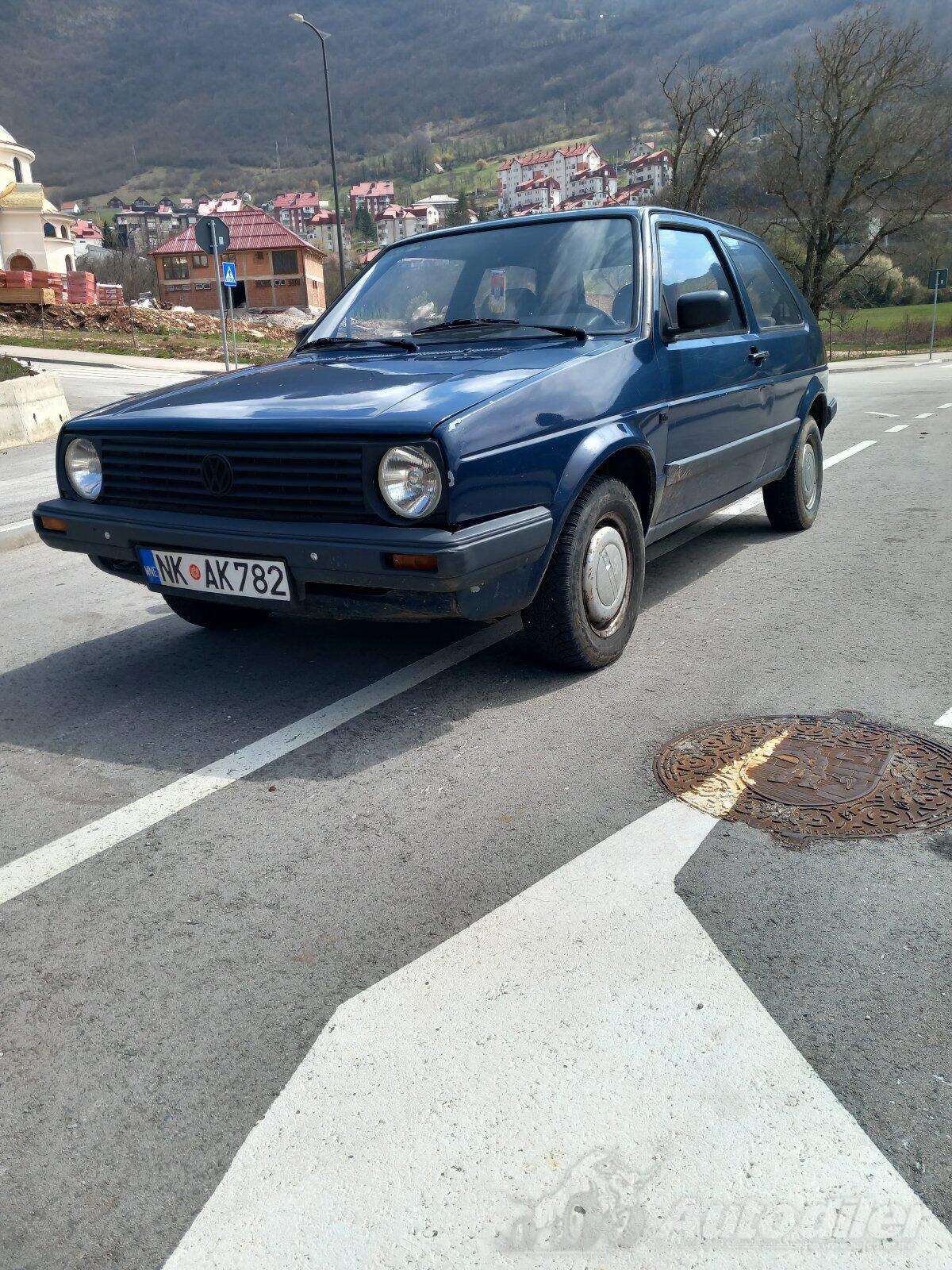 Volkswagen - Golf 2 - 1.6 - Cijena 1395 € - Crna Gora Plužine Centar ...