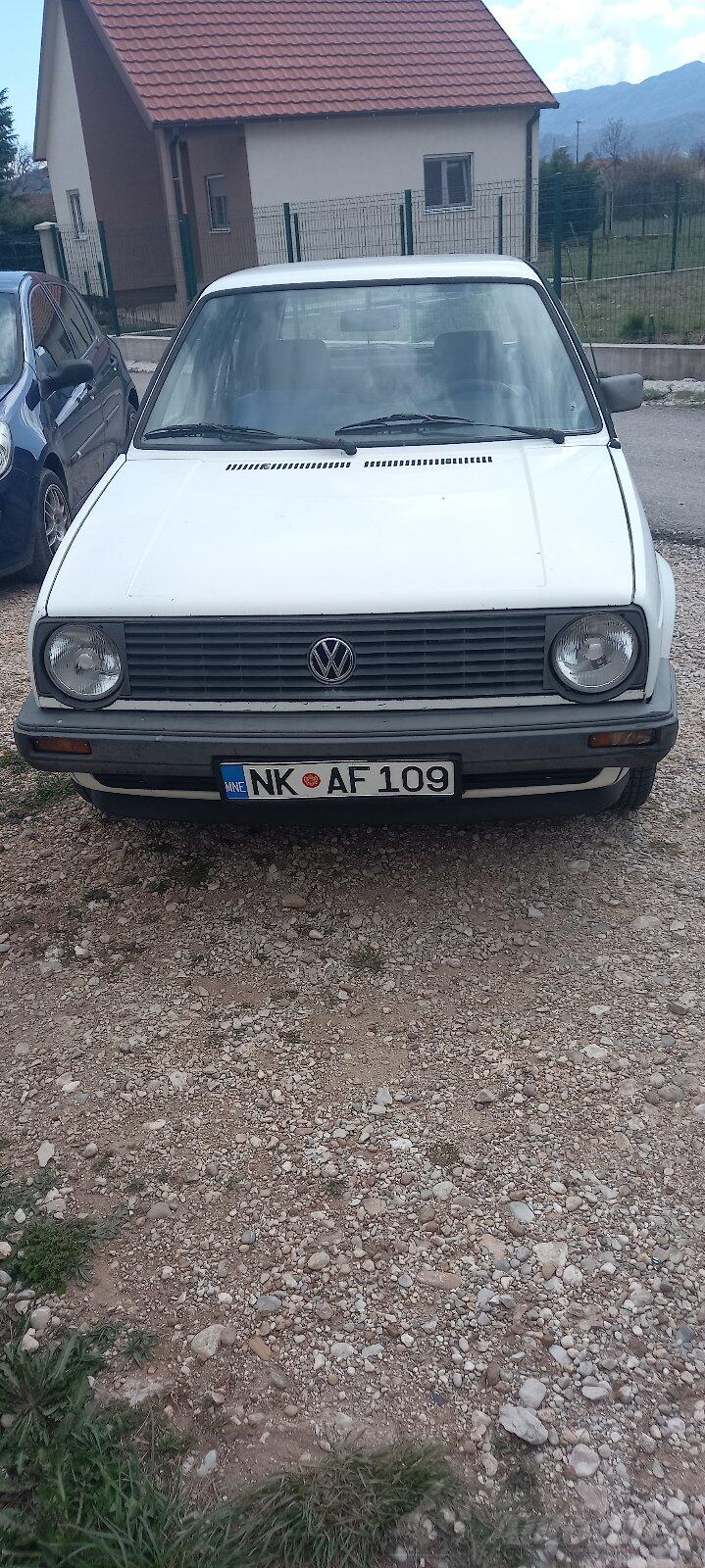 Volkswagen - Golf 2 - 1.3 - Cijena 900 € - Crna Gora Nikšić Nikšić (uži ...