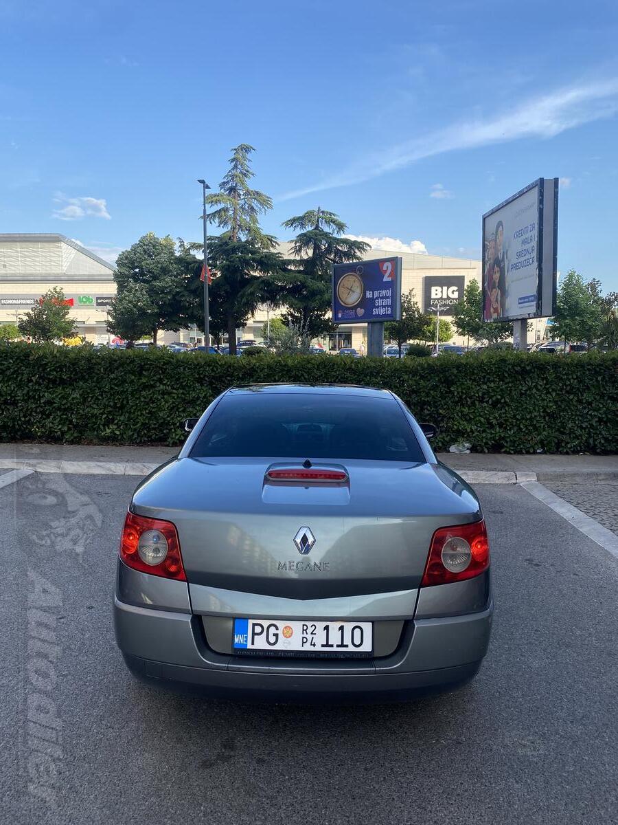 Renault - Megane - 1.6 Cabrio - Cijena 2750 € - Crna Gora Budva Centar ...
