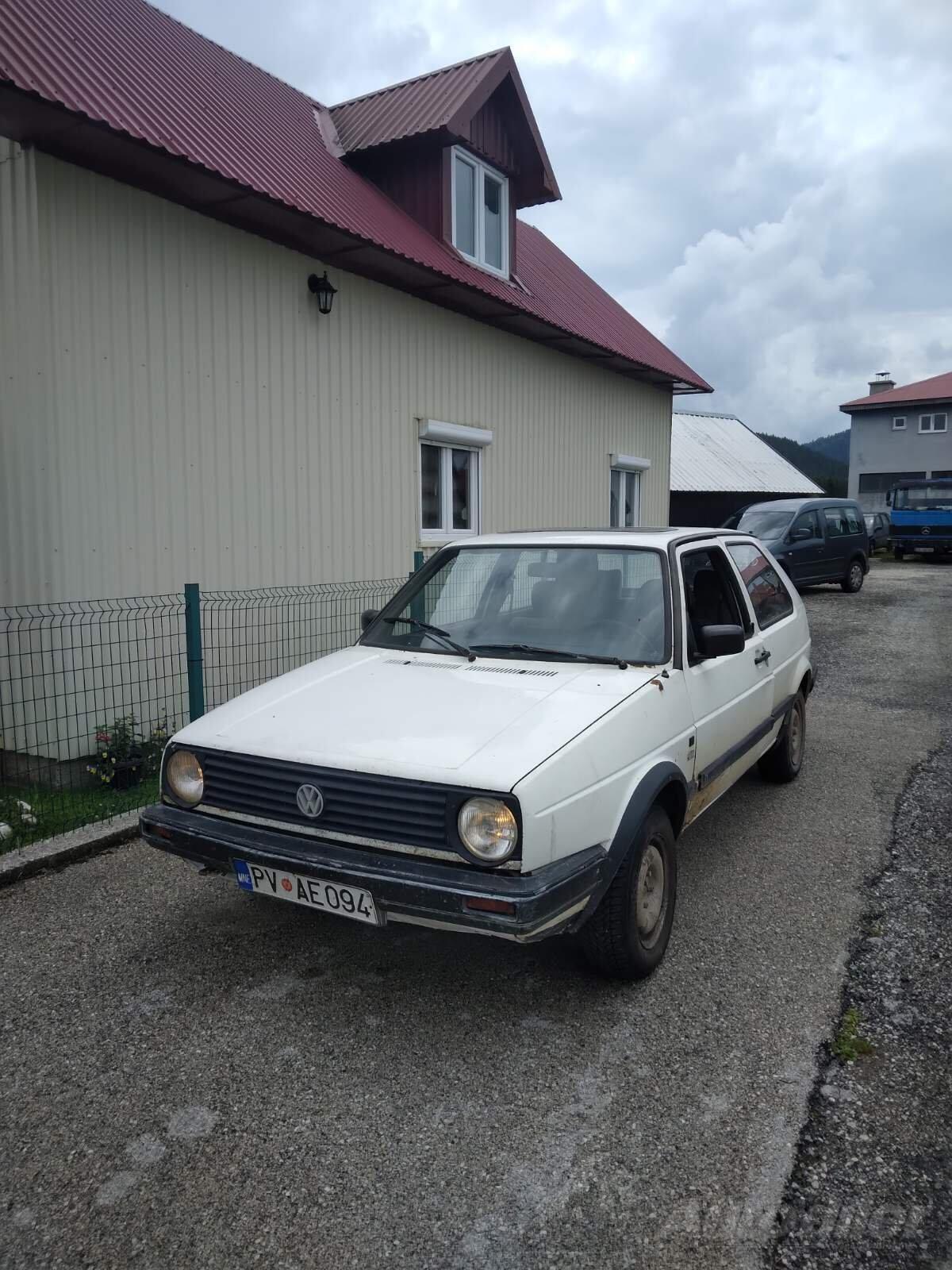 Volkswagen - Golf 2 - 1.6 TD - Cijena 650 € - Crna Gora Žabljak ...