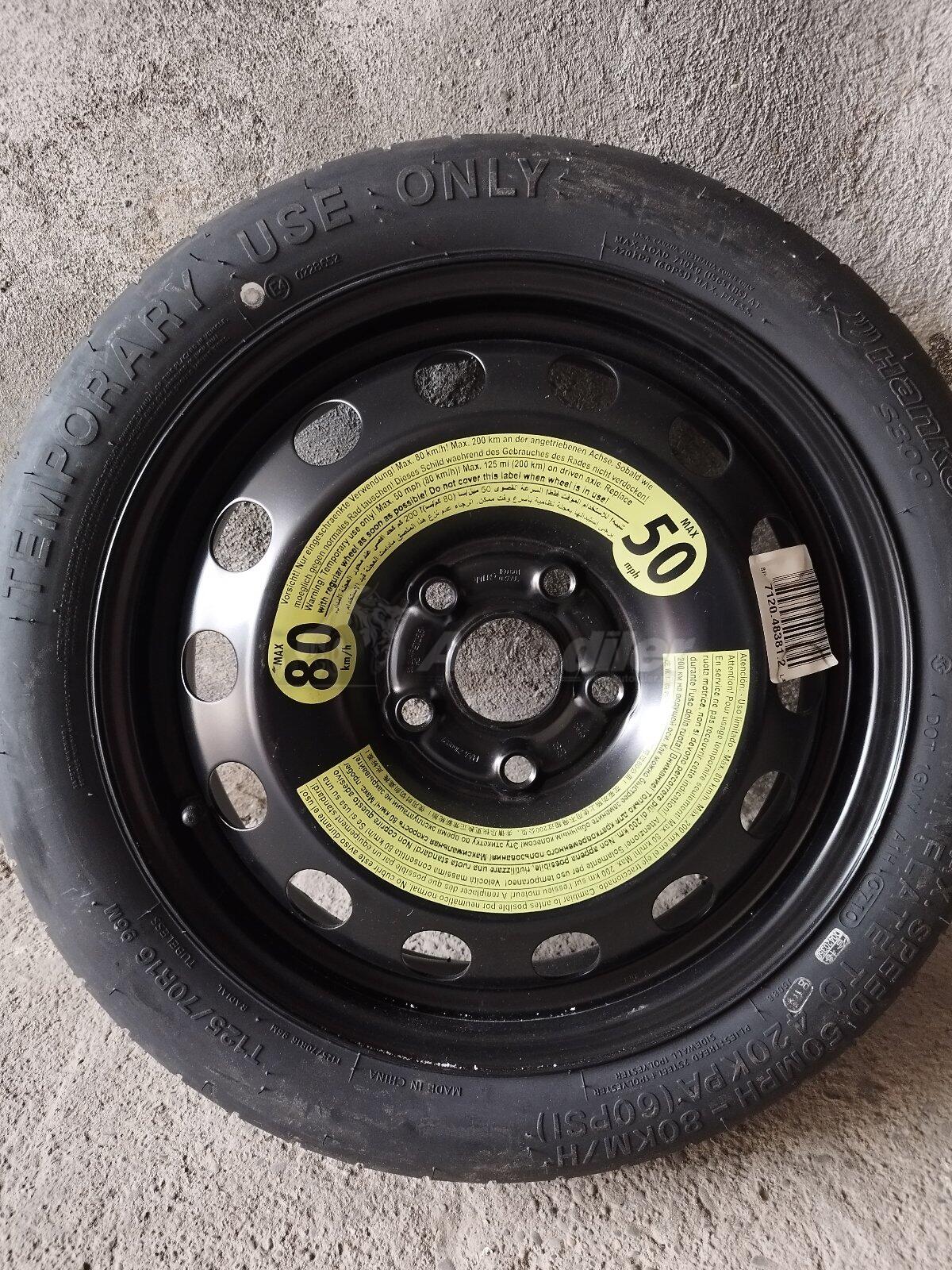 Fabričke felne i rezervna guma gume - Cijena 100 € - Crna Gora ...