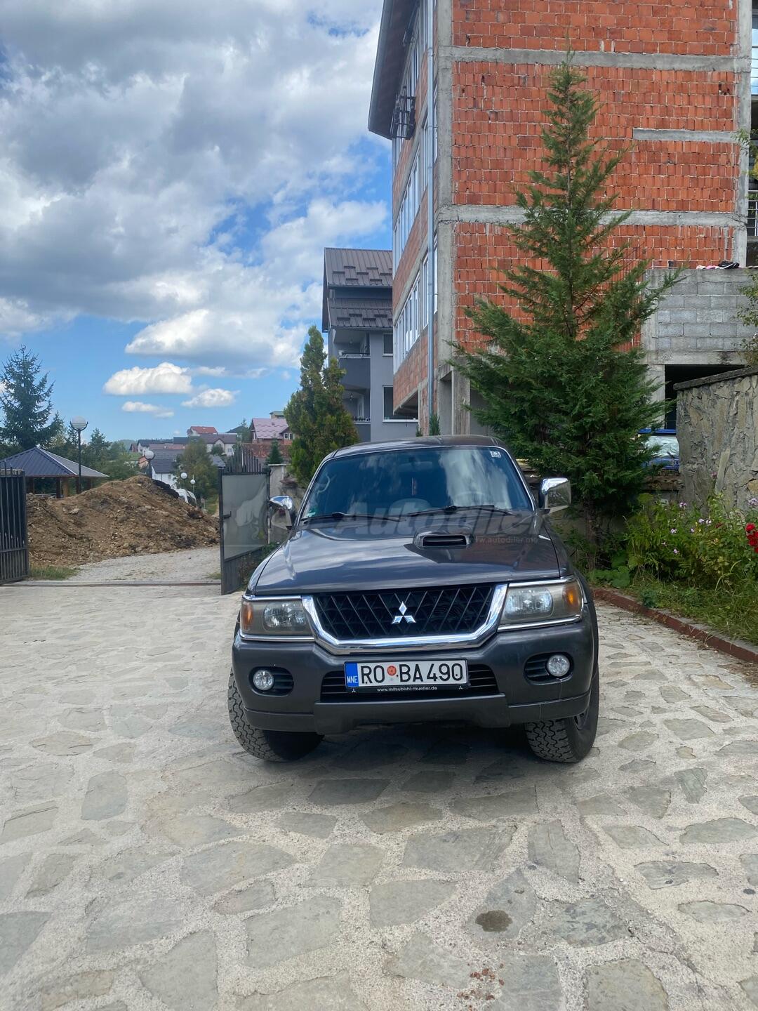 Mitsubishi - Pajero Sport - 2.5 TD - Cijena 10000 € - Crna Gora Rožaje ...