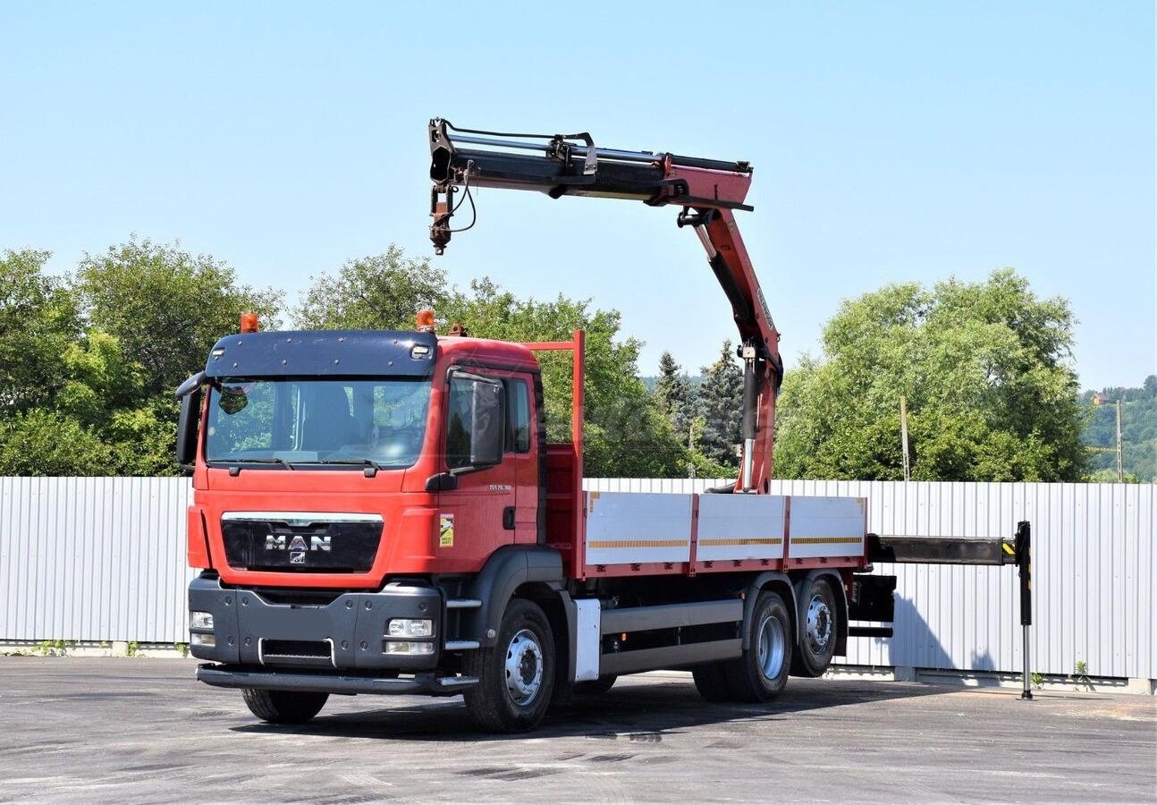 MAN - TGS 26.360 Ravna Platforma + Kran PALFINGER - Cijena 42900 ...