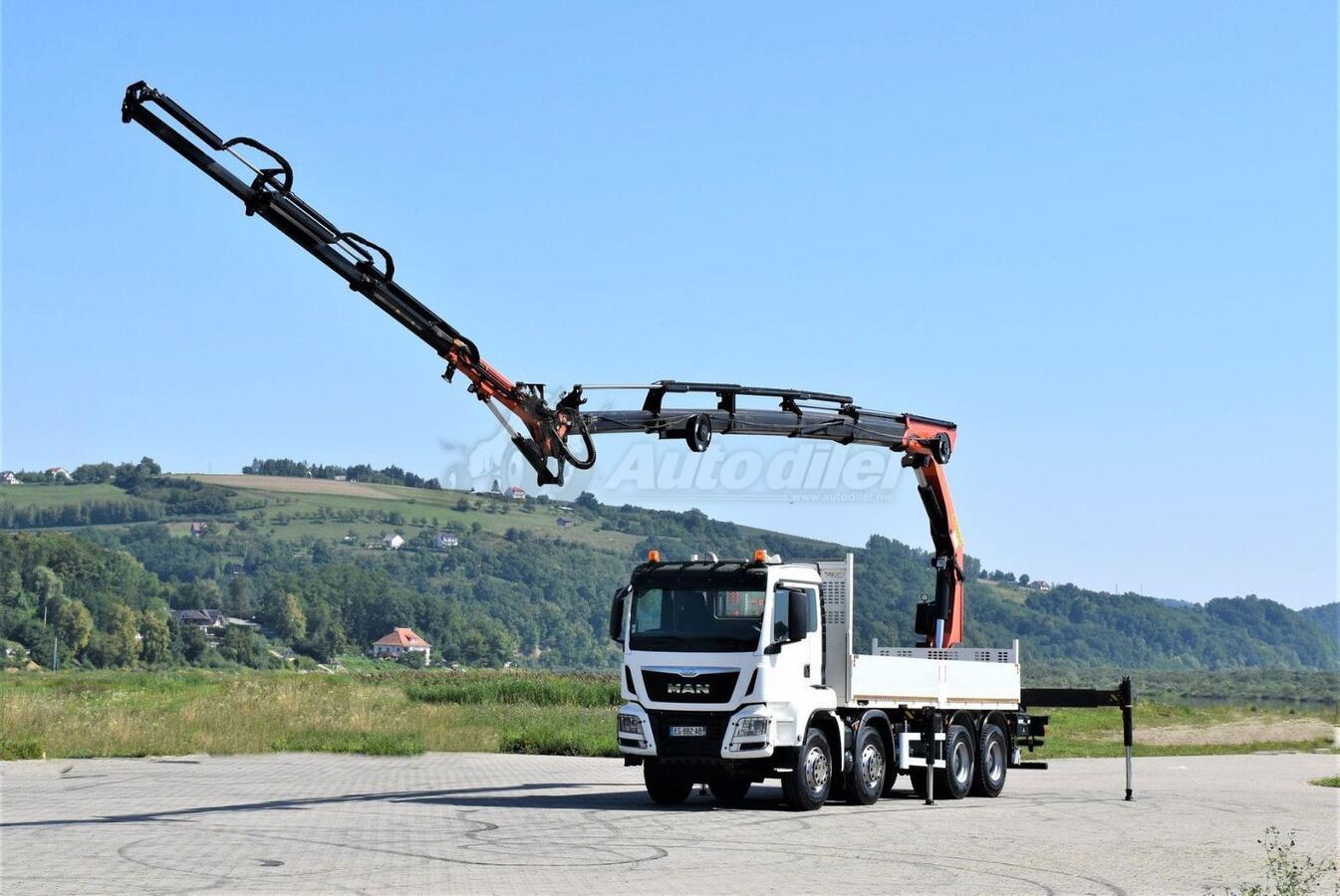 MAN - TGS 35.440 8x4 Ravna Platforma + Kran PALFINGER+JIB - Cijena ...