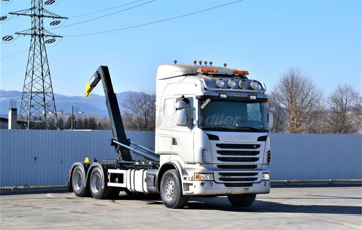 Scania - R 480 6x4 Rol Kiper sa kukom - Cijena 44900 € - Montenegro ...