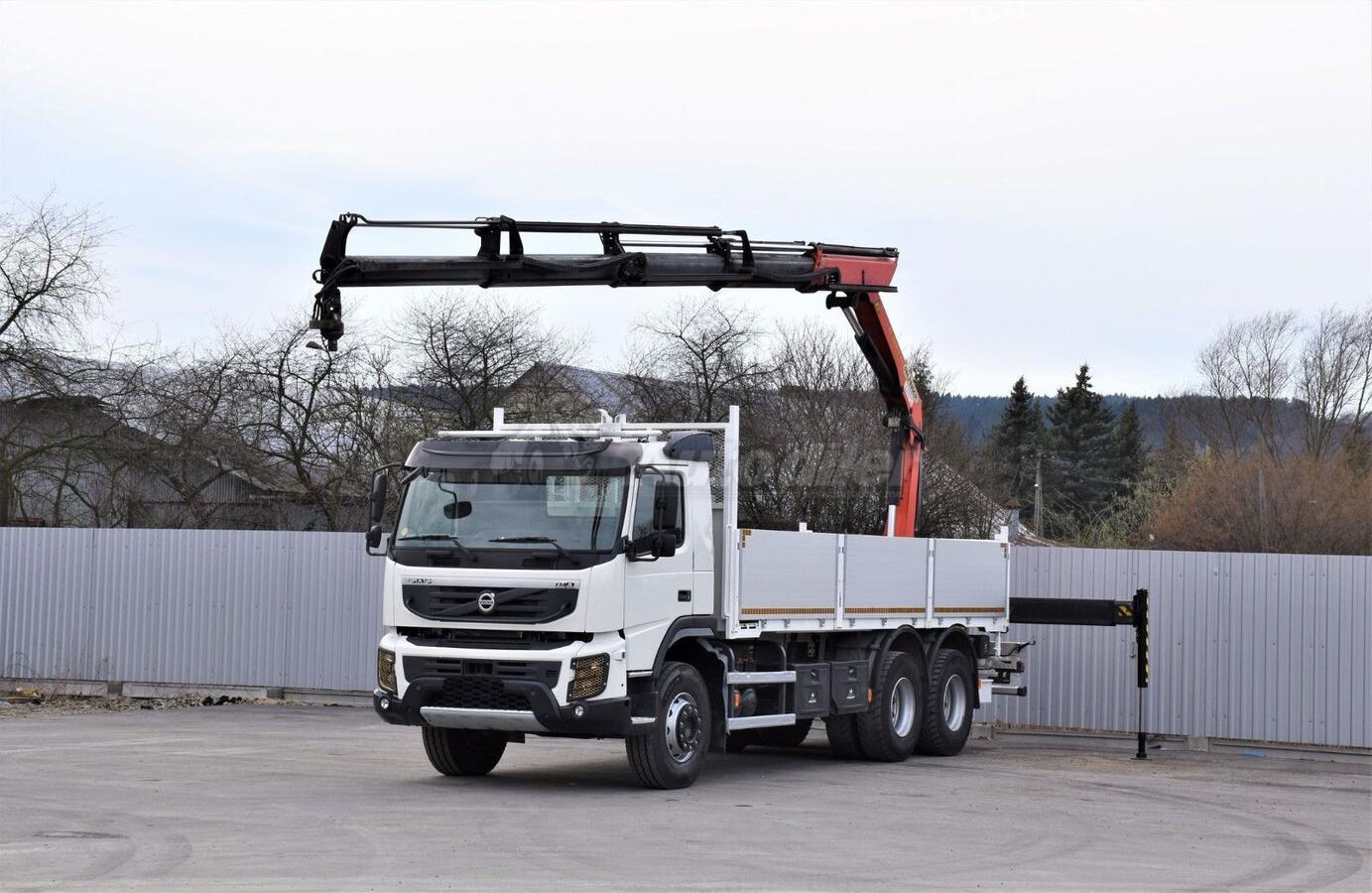 Volvo - FMX 380 6x4 Ravna Platforma + Kran PALFINGER - Cijena 63900 ...