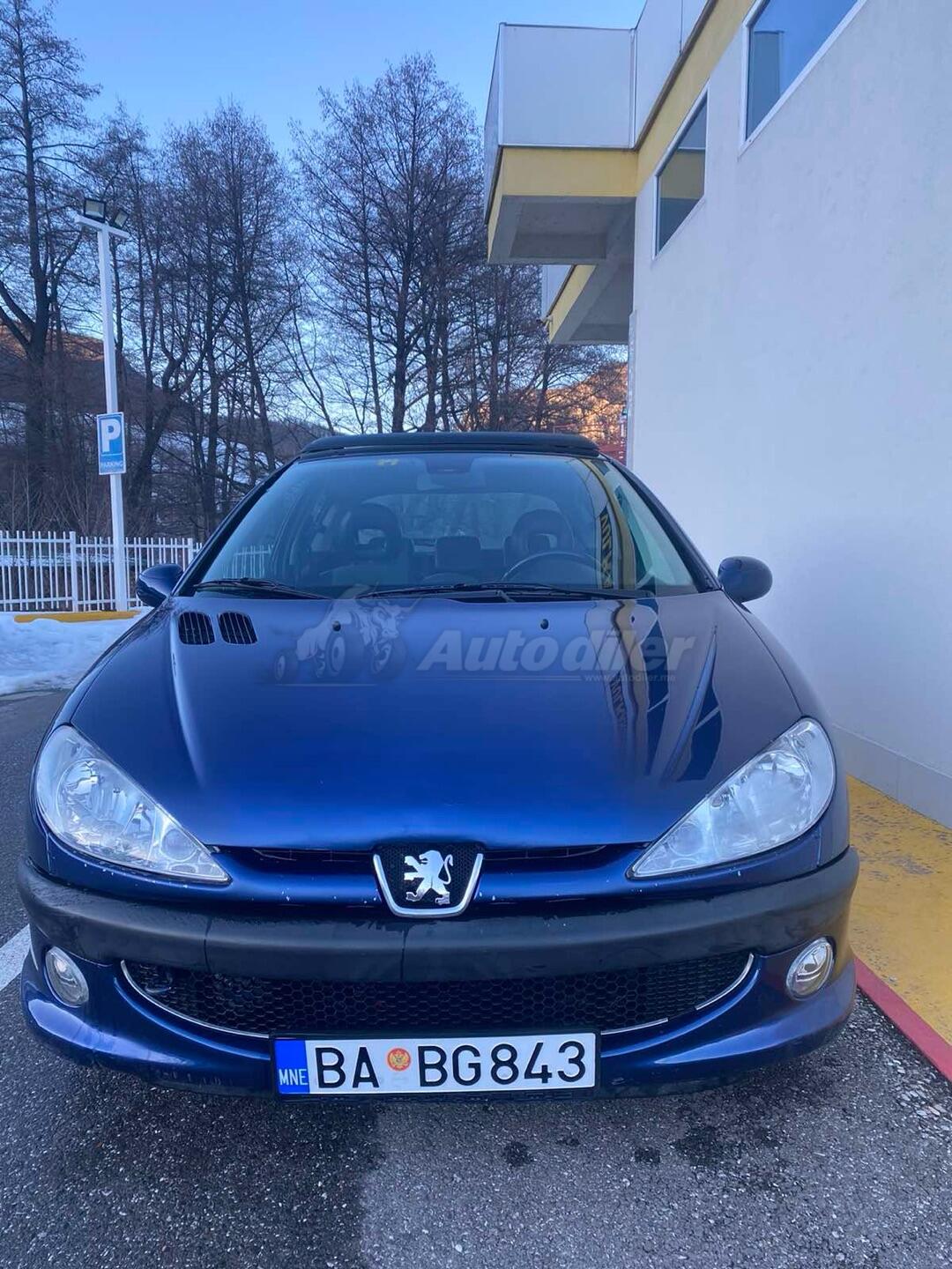 Peugeot - 206 - 2.0 HDI - Cijena 2000 € - Crna Gora Berane Donje Luge ...
