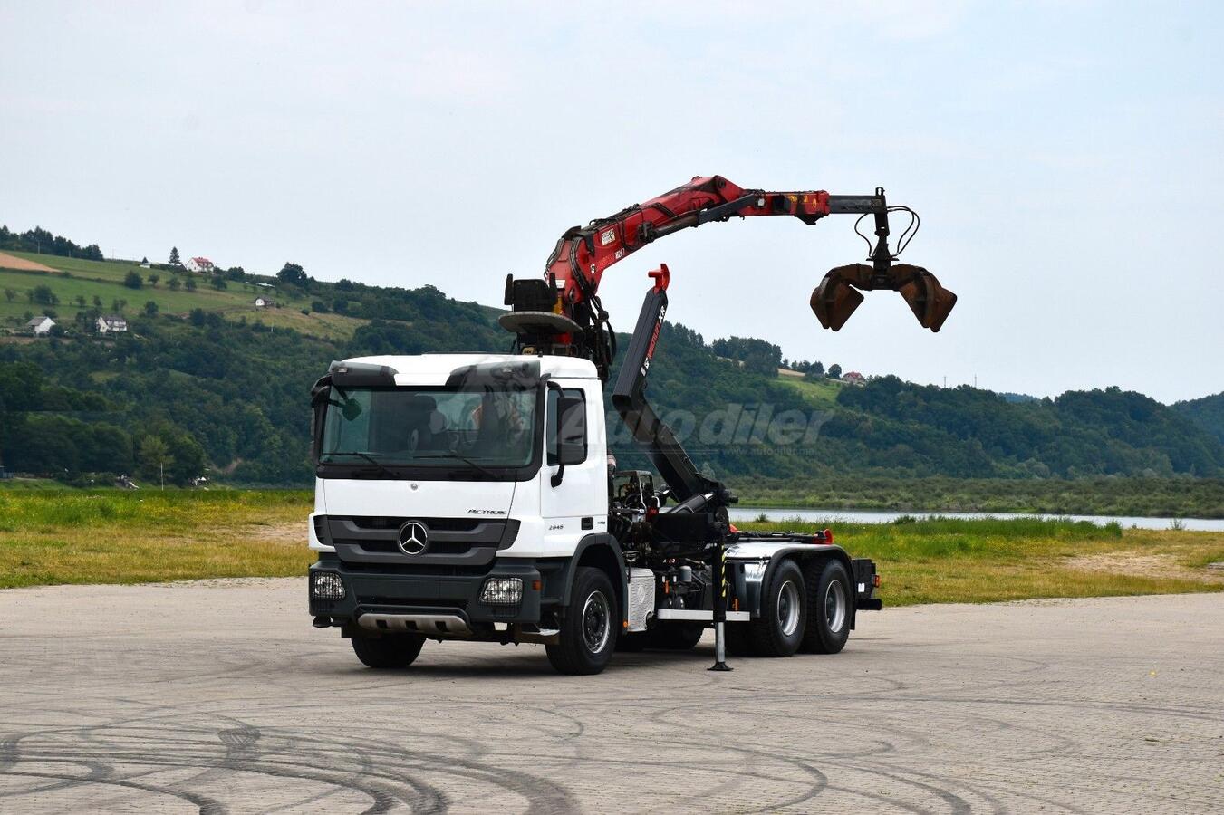 Mercedes Benz - ACTROS 2646 6x4 Rol Kiper + Kran JONSERED - Cijena ...