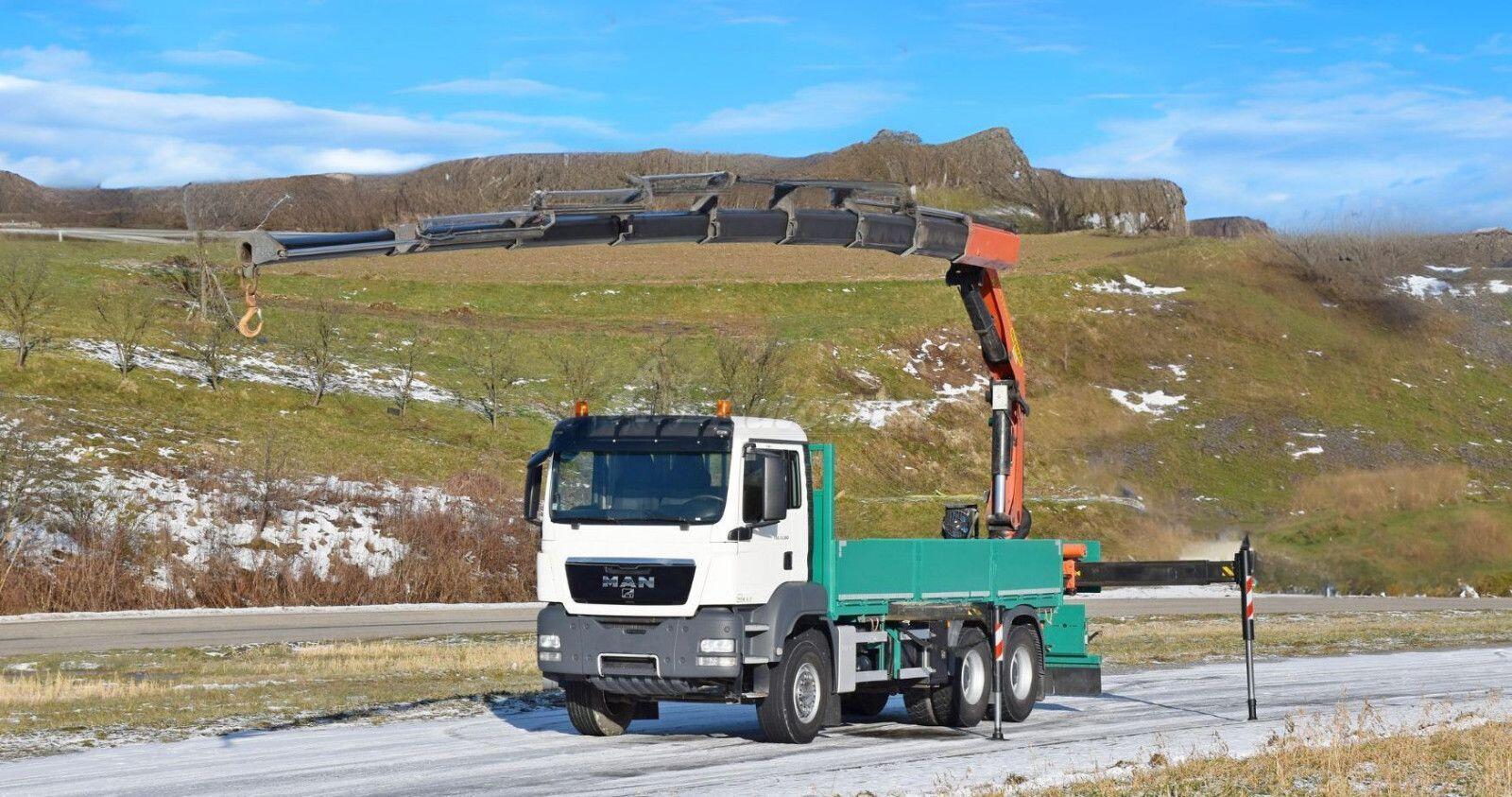 MAN - TGS 33.360 6x4 Ravna Platforma + Kran PALFINGER - Cijena 87900 ...