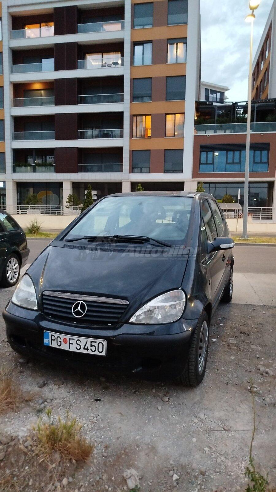 Mercedes Benz - A 170 - 1.7 - Cijena 1700 € - Crna Gora Podgorica ...