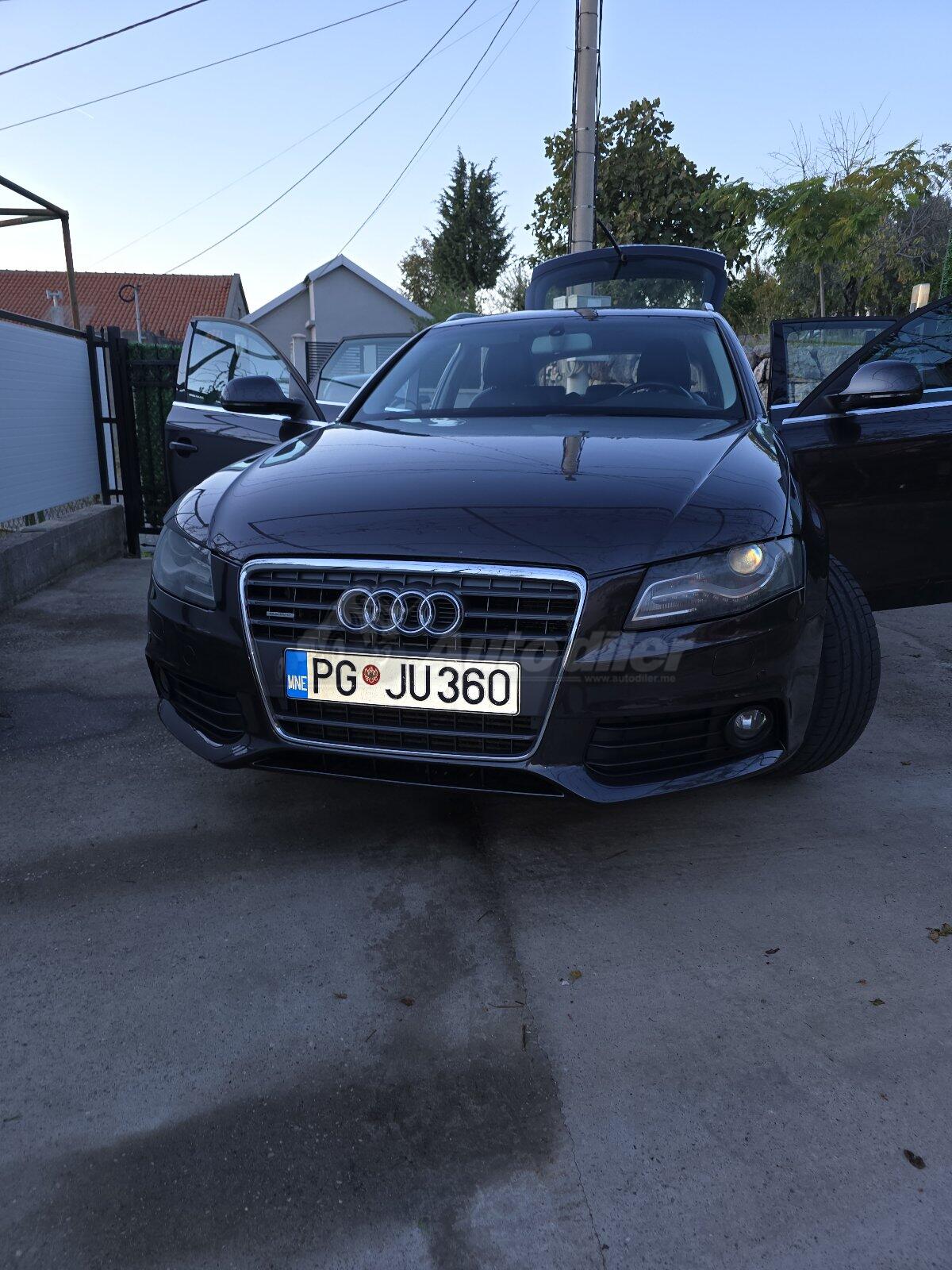 Audi - A4 - 2.0 - Cijena 9499 € - Montenegro Podgorica Centar grada ...