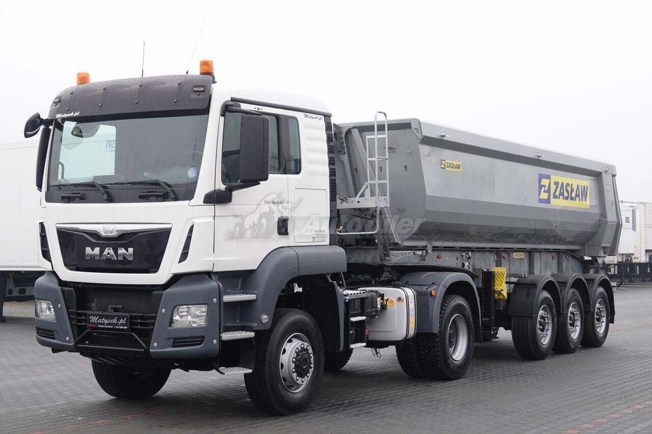 MAN - TGS 18.440 4x4 / ZASLAW Poluprikolica - Cijena 43000 € - Hungary ...