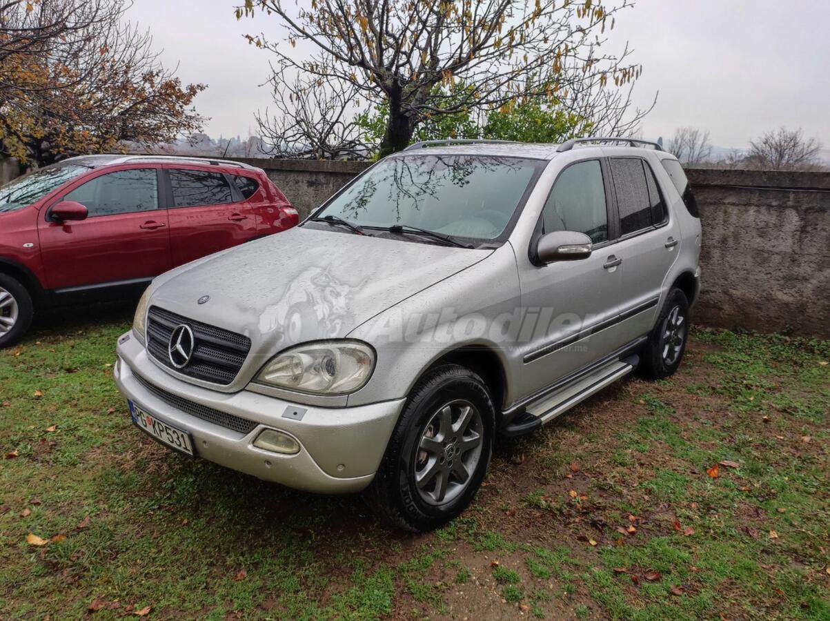 Mercedes Benz - ML 270 - diesel CDI 4x4 Automatik-Tip tronik - Cijena ...