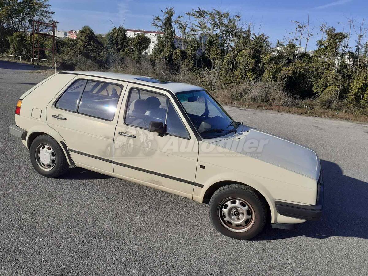 Volkswagen - Golf 2 - 1.6 - Cijena 1300 € - Crna Gora Podgorica ...