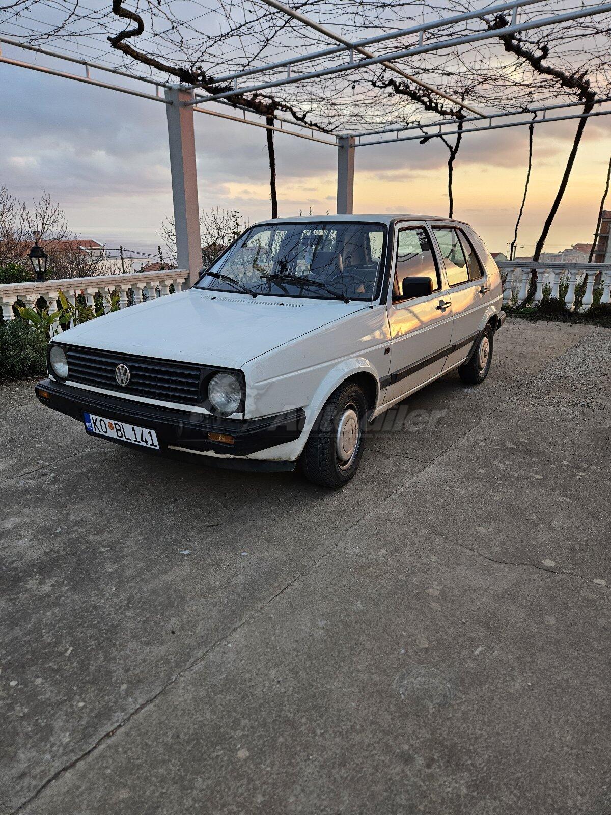Volkswagen - Golf 2 - golf 2 1.3 - Cijena 1400 € - Crna Gora Kotor ...