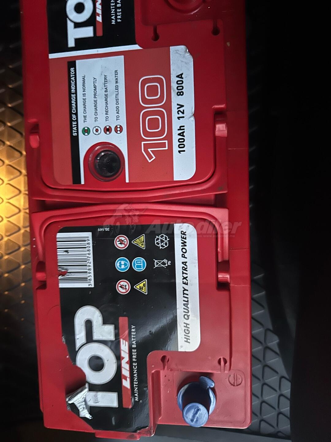 Akumulator Topla - 12V - 100 Ah - Cijena 40 € - Crna Gora Budva Budva ...