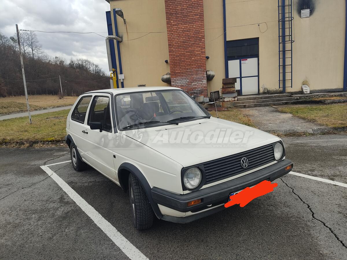 Volkswagen - Golf 2 - Cijena 1400 € - Crna Gora Pljevlja Centar grada ...
