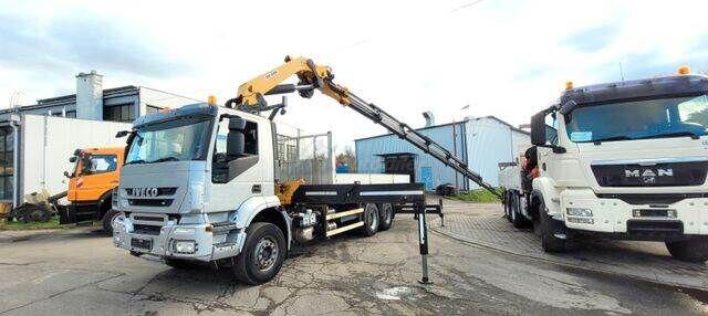 Iveco - TRAKKER 6x4 Ravna Platforma + Kran PALFINGER - Cijena 78500 ...