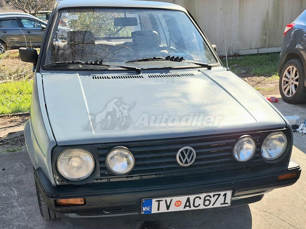 Volkswagen - Golf 2 - 1.6 D - Cijena 1600 € - Crna Gora Tivat Seljanovo ...