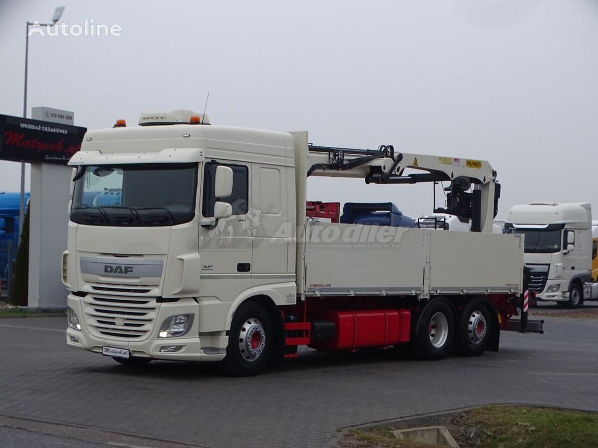 DAF - XF 460 - Ravna Platforma + Kran PALFINGER - Cijena 51400 ...