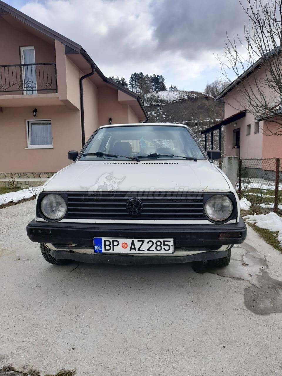 Volkswagen - Golf 2 - Cijena 700 € - Crna Gora Kolašin Centar grada ...